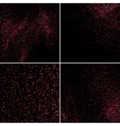 Ornamental background with square crosswise frame Vector Image