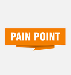 Pain point Royalty Free Vector Image - VectorStock
