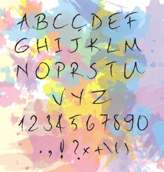 Font Royalty Free Vector Image - VectorStock