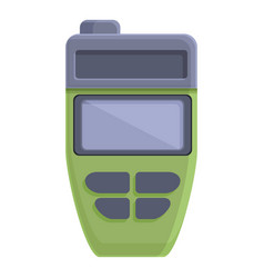 Check gas detector icon cartoon device Royalty Free Vector