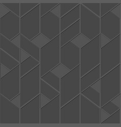 Tile pattern with grey polka dots on white Vector Image