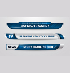 News banner design Royalty Free Vector Image - VectorStock