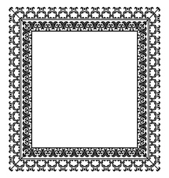 Stylish black frame Royalty Free Vector Image - VectorStock