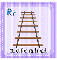 Letter r Royalty Free Vector Image - VectorStock