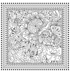 Black mono color Royalty Free Vector Image - VectorStock