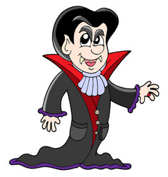 Cartoon vampire Royalty Free Vector Image - VectorStock