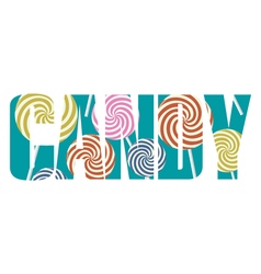 Logo for candies Royalty Free Vector Image - VectorStock