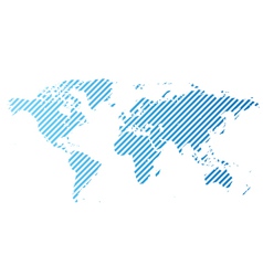 World map Royalty Free Vector Image - VectorStock