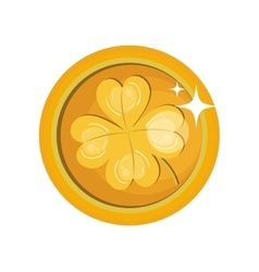 Saint patrick day coins Royalty Free Vector Image