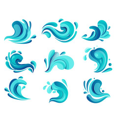 Waves Royalty Free Vector Image - VectorStock