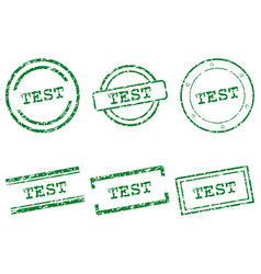 Japan stamps Royalty Free Vector Image - VectorStock