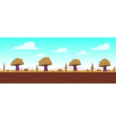Cartoon Game Background Royalty Free Vector Image