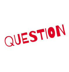 Question rubber stamp Royalty Free Vector Image