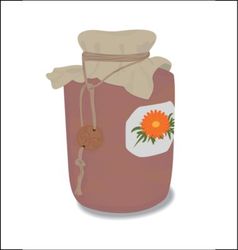 Clay jar Royalty Free Vector Image - VectorStock