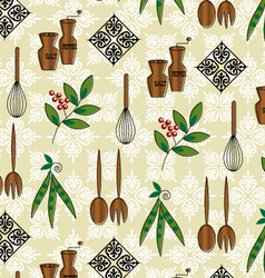 Kitchen pattern Royalty Free Vector Image - VectorStock