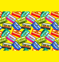 90s seamless pattern Royalty Free Vector Image