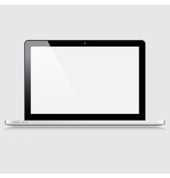 Modern laptop Royalty Free Vector Image - VectorStock