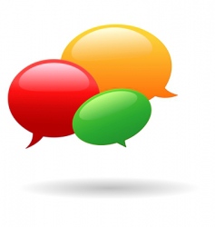 Message chatting Royalty Free Vector Image - VectorStock