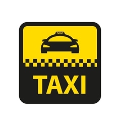 Taxi - set stickers Royalty Free Vector Image - VectorStock