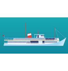 Ocean liner Royalty Free Vector Image - VectorStock