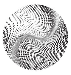 Distress circular texture Royalty Free Vector Image