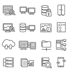 Computer icons Royalty Free Vector Image - VectorStock