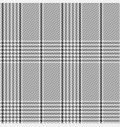 Glen check plaid seamless pattern Royalty Free Vector Image
