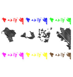 Puducherry map Royalty Free Vector Image - VectorStock