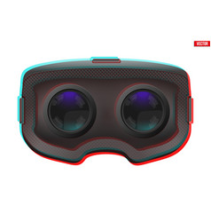 Original vr headset inside view Royalty Free Vector Image
