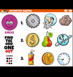 Match objects educational game for kids Royalty Free Vector