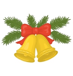 Christmas bell Royalty Free Vector Image - VectorStock