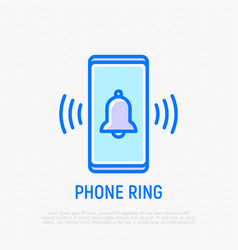 Hunchback ringing bell Royalty Free Vector Image