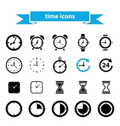 Early learning learn to tell time wall clock Vector Image