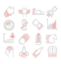 Electronics blue icons set Royalty Free Vector Image