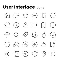 Web objects Royalty Free Vector Image - VectorStock