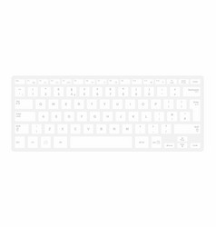 Computer keyboard Royalty Free Vector Image - VectorStock