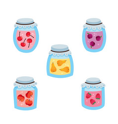 Raspberry jam Royalty Free Vector Image - VectorStock