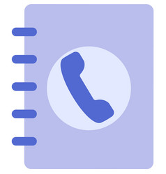 Phone call book neon sign Royalty Free Vector Image