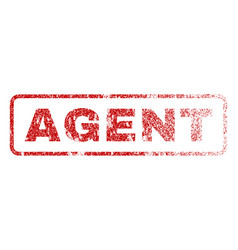 Agent rubber stamp Royalty Free Vector Image - VectorStock