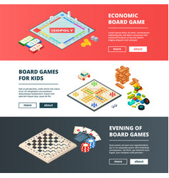 A board game template Royalty Free Vector Image