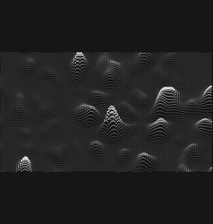 Point wave bump texture abstract dot background Vector Image