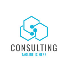 Company software logo Royalty Free Vector Image