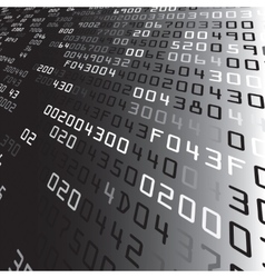 Binary code internet security concept Royalty Free Vector