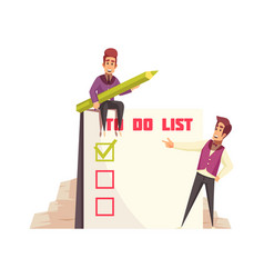 Time management business concept Royalty Free Vector Image