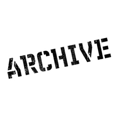 Archive rubber stamp Royalty Free Vector Image