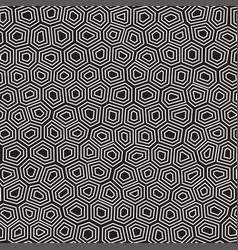 Seamless irregular lines mosaic pattern abstract Vector Image