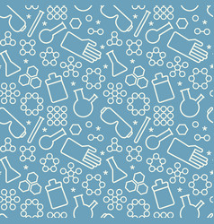 Chemistry Seamless Pattern Royalty Free Vector Image