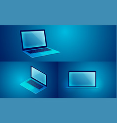 Monster personal computer Royalty Free Vector Image