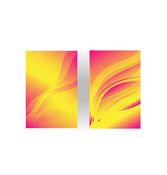 Orange light mode background Royalty Free Vector Image