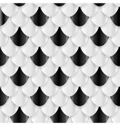 Seamless colorful river fish scales Royalty Free Vector